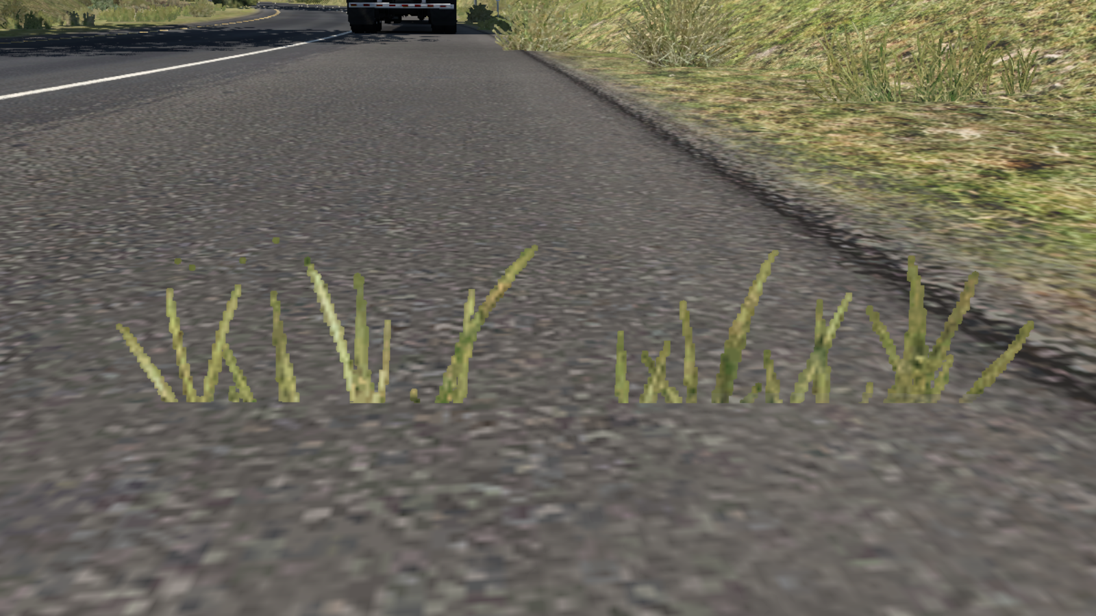Protruding bushes on the way [150047] - SCS Software